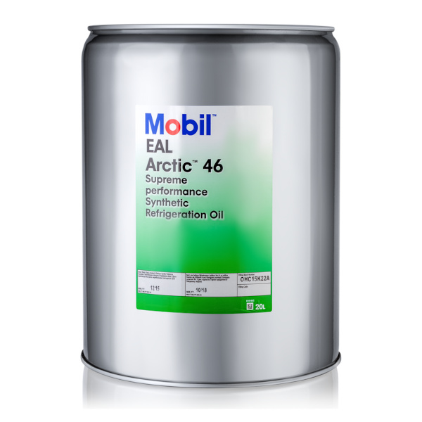 Mobil EAL Arctic™ 46 Supreme Performance Synthetic Refrigeration Oil ...