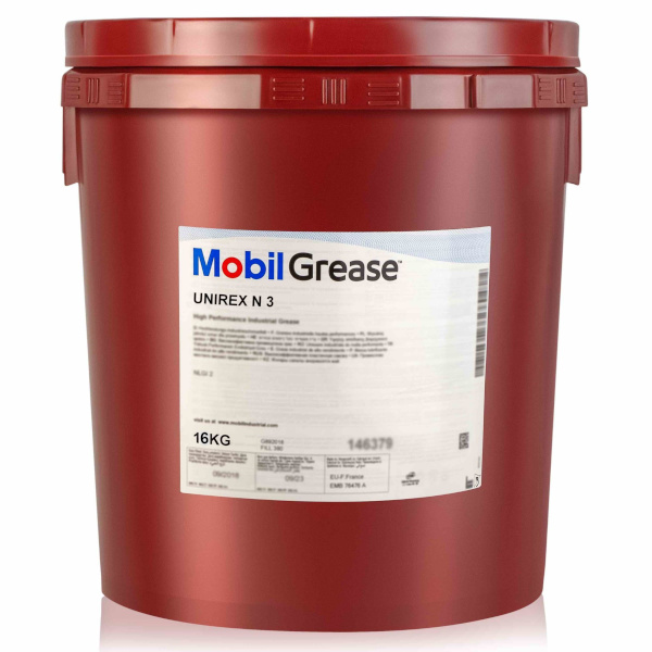 Mobilgrease UNIREX™ N 3 Bearing Grease 16KG - MOBIL Kuwait